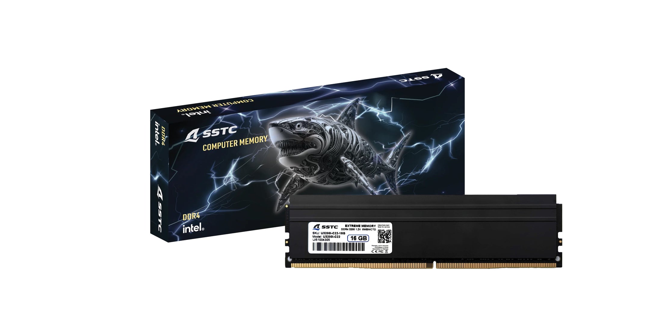 SSTC DDR4 U-DIMM 3200MHz-1.2V 16GB (Intel) – SSTC Technology Inc.